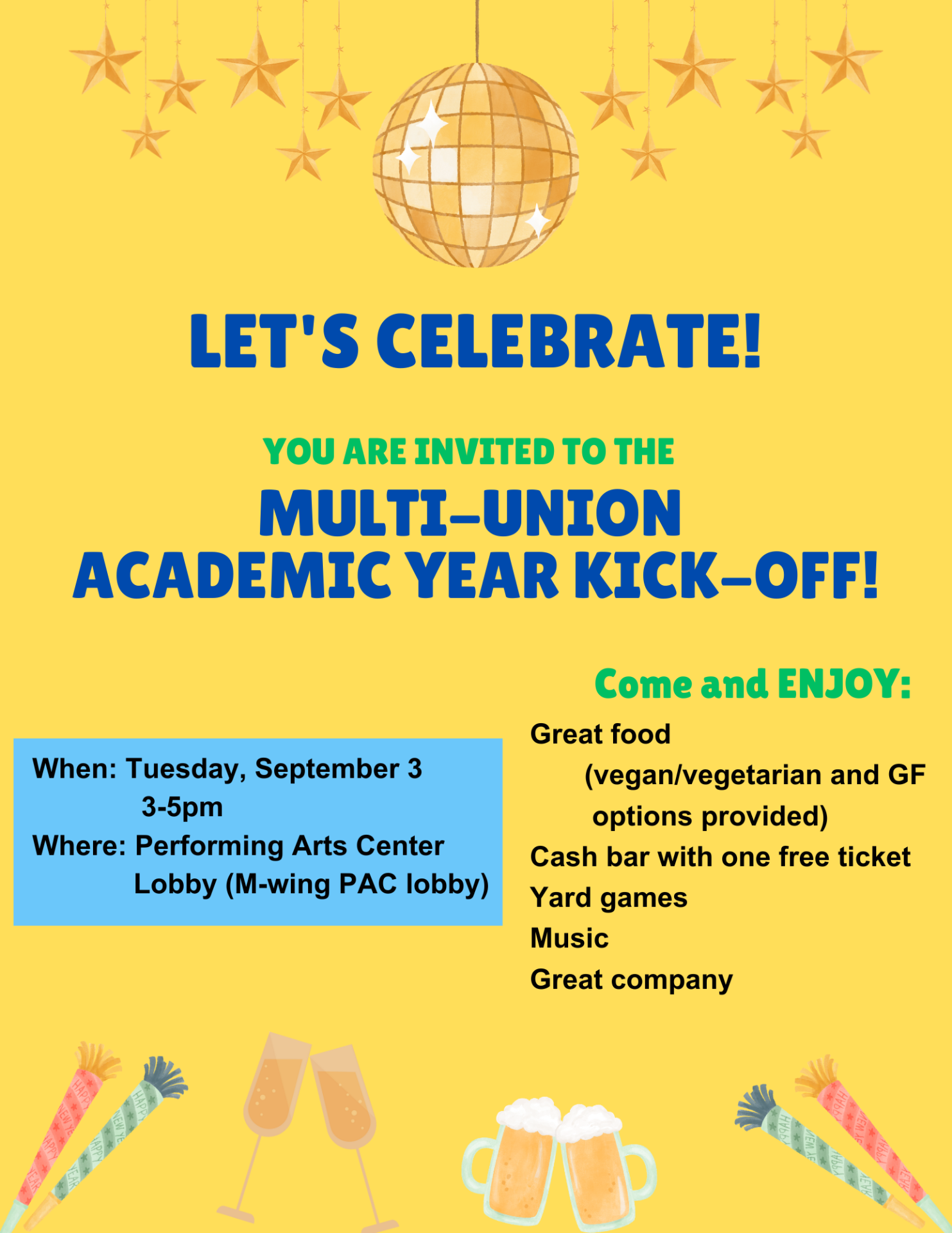 Multi-Union Academic Year Kick-Off! – Stockton Federation of Teachers